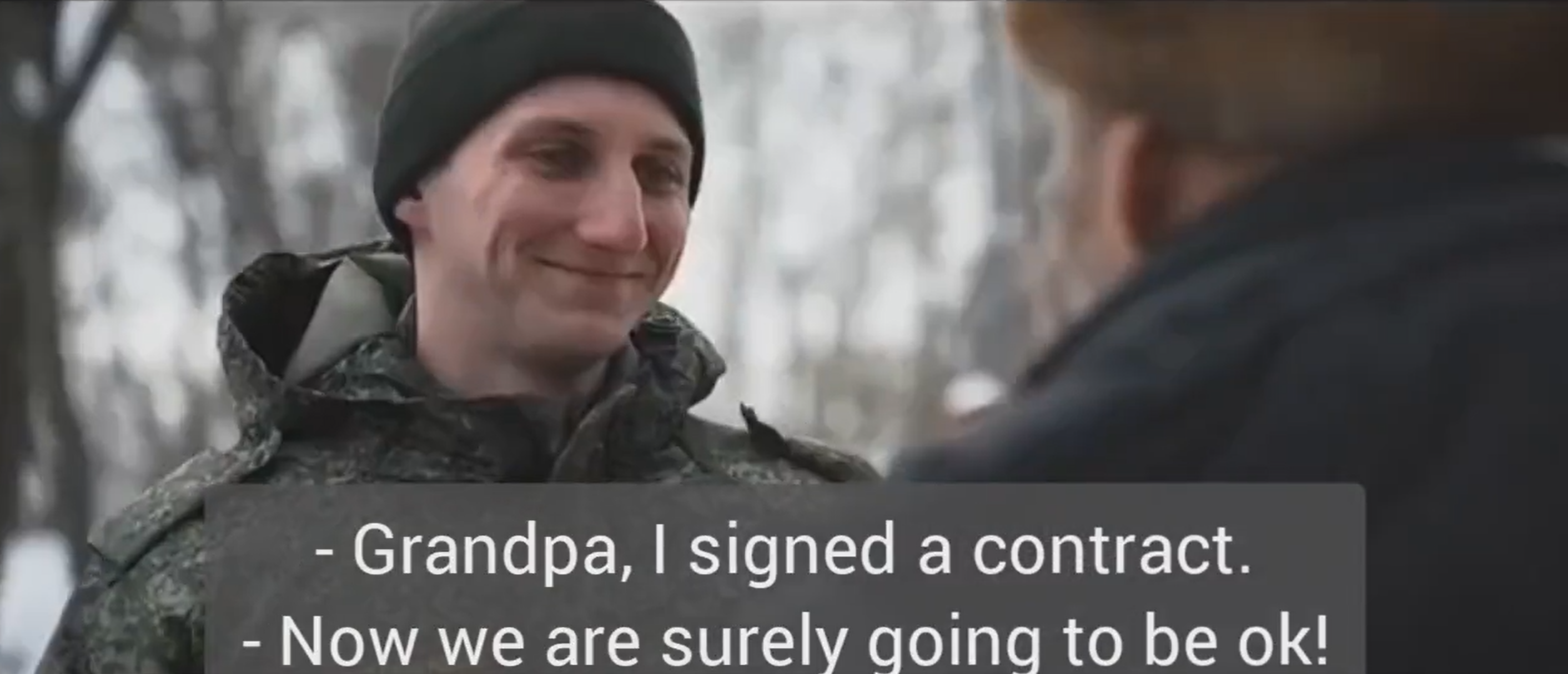 Russian propaganda ads promise military recruits cash for groceries and ...