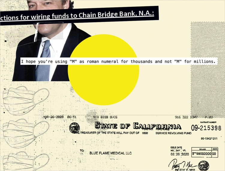 A $457 million deposit, 100 million masks from China, and the tiny ...