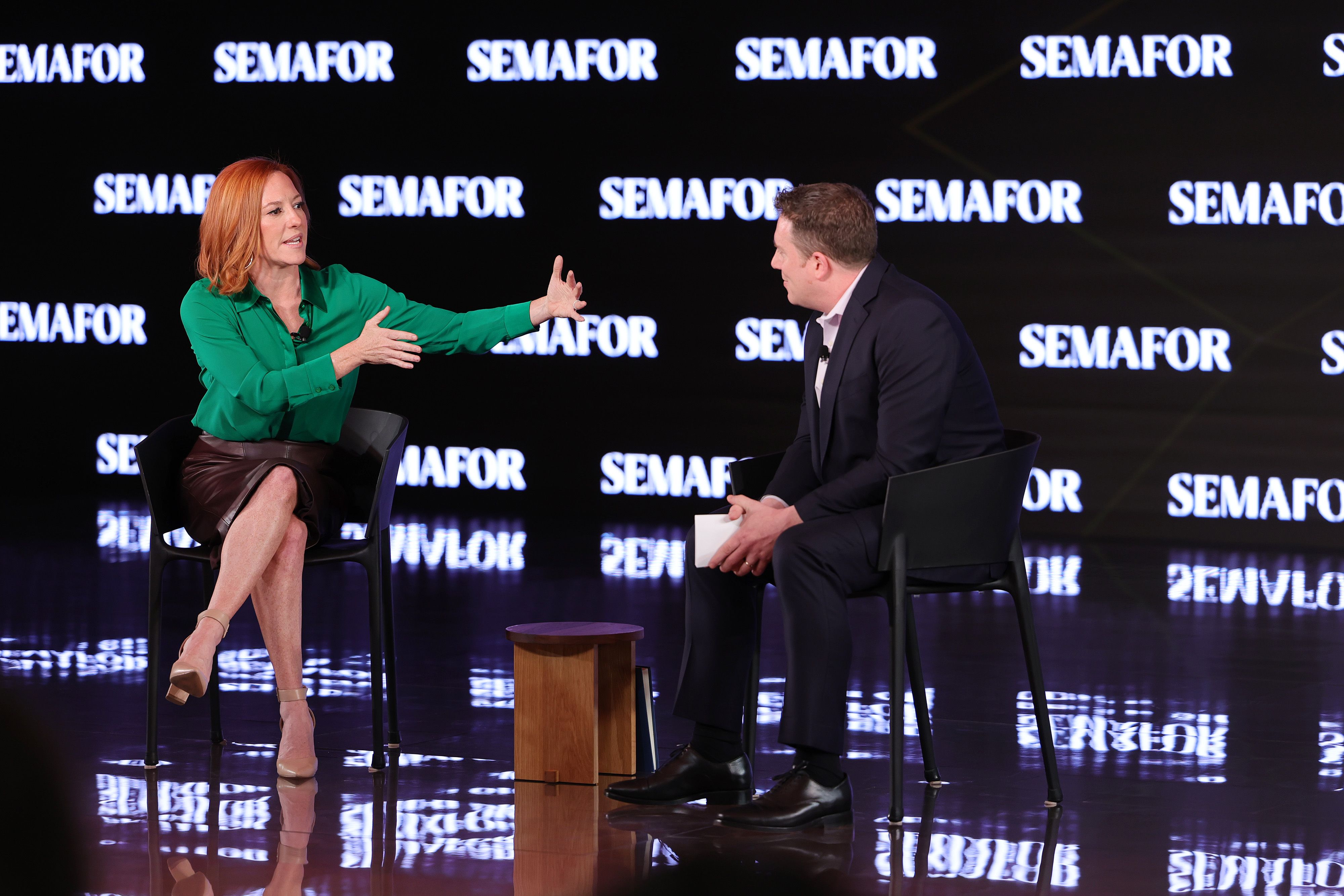 Semafor Media Summit: Jen Psaki says she considers herself a journalist ...
