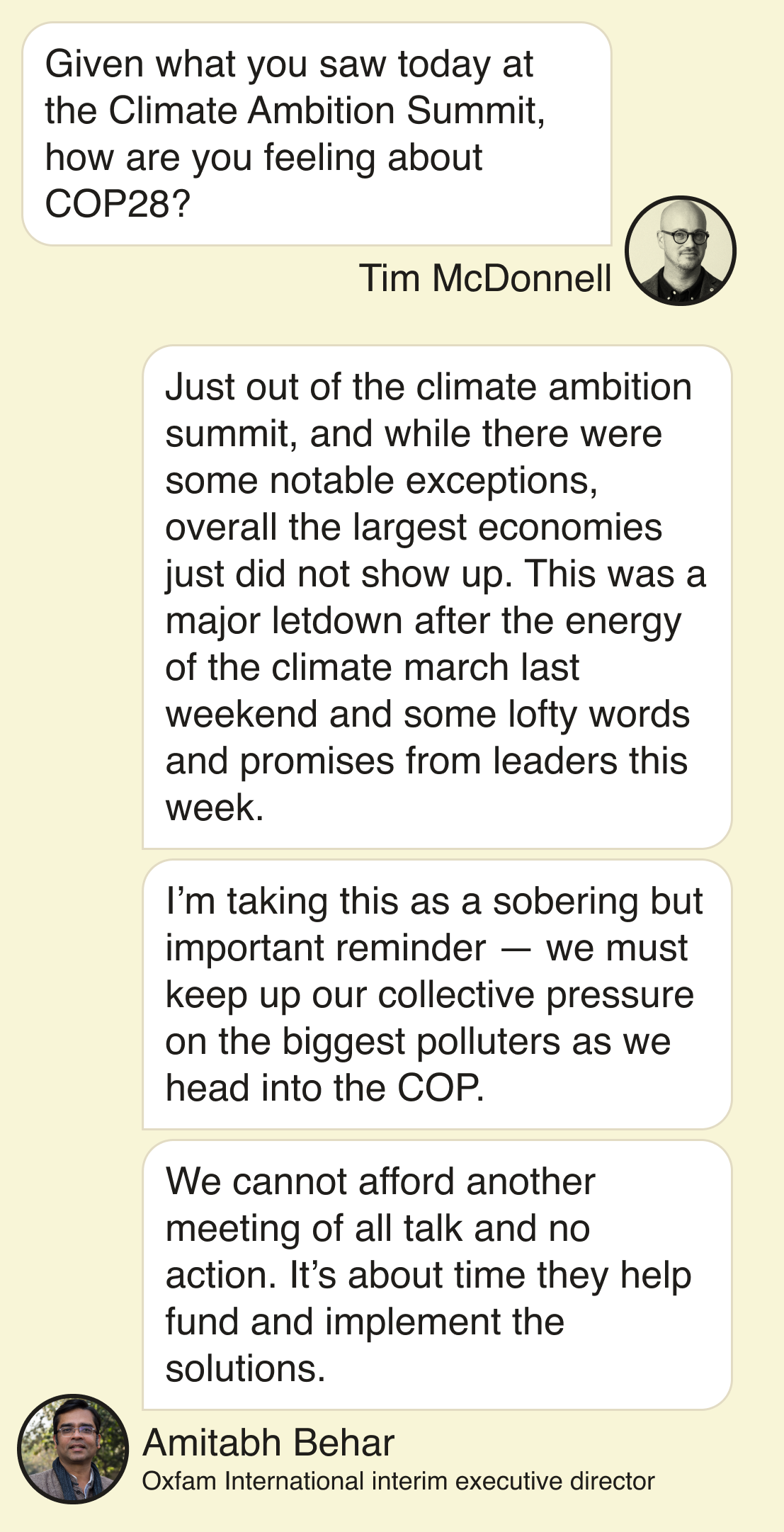 Semafor Net Zero: Why the UN’s Climate Ambition Summit was a bust | Semafor