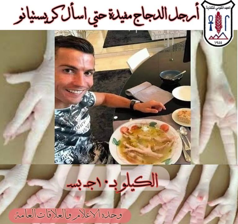 Egypt's nutrition institute promotes chicken feet as low-cost food ...