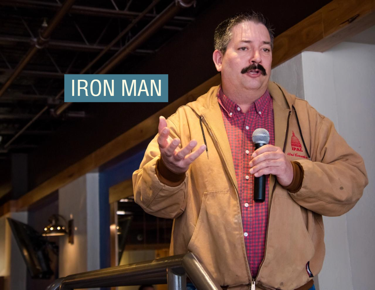 Randy Bryce, the ‘Iron Stache,’ returns to run for Congress | Semafor