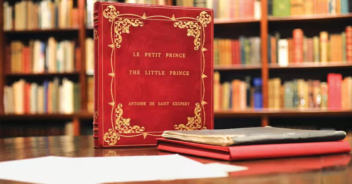Rare typescript of ‘The Little Prince’ | Semafor Rare typescript of ‘The Little Prince’ | Semafor
