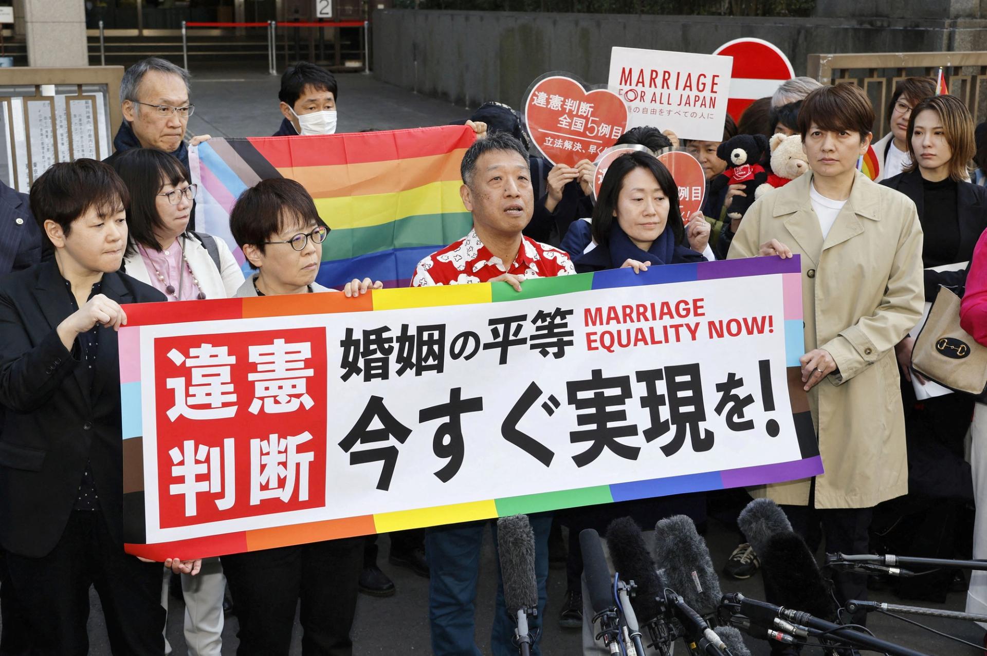 Japan High Court Says Ban On Same Sex Marriage Unconstitutional Semafor